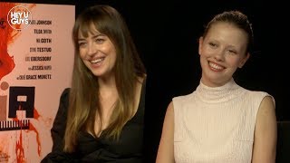 Dakota Johnson, Mia Goth & Luca Guadagnino on the influences & magic of Suspiria