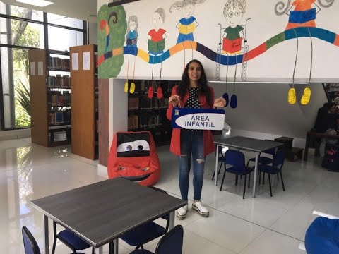 Marlene Quinde Cordero creadora del proyecto Área Infantil de la Biblioteca de la Universidad de ...