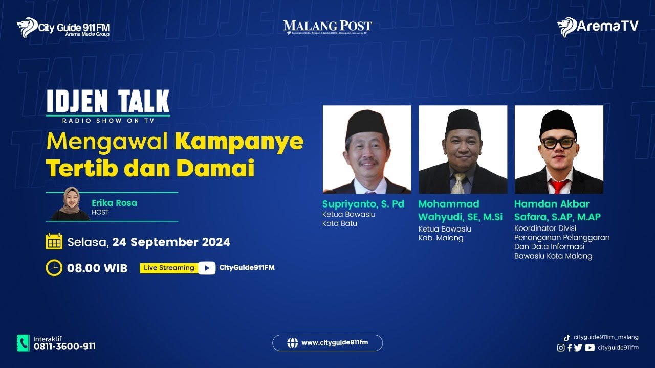Mengawal Kampanye Tertib dan Damai