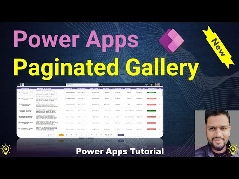 Power Apps Paginated Gallery – Deepak Shrivastava