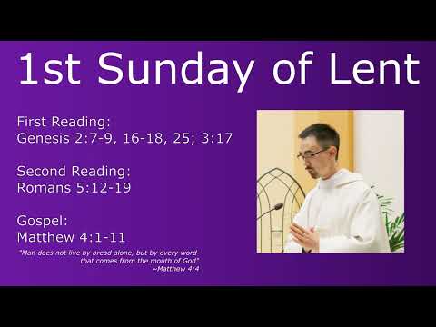 1st Sunday of Lent – St. Francis of Assisi Parish