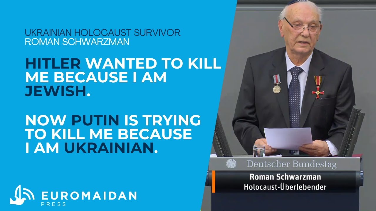 Holocaust survivor draws parallel between Nazi terror and today's ...