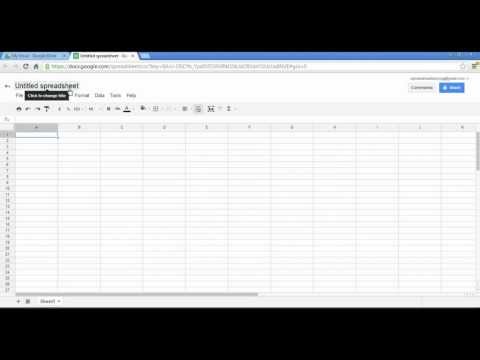 Google Spreadsheet 101 – SpreadsheetSolving