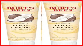 Burt's Bees Coconut Oil Foot Cream, Package May Vary, 4.3 Oz