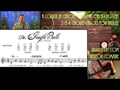 Jingle Bells : Complete Sing-along & Ukulele Tutorial