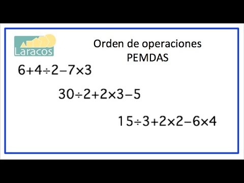Orden de operaciones con PEMDAS 4 | aprendamosfacil