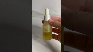 Best facial oil for dry skin❤️| elf facial oil | #shorts #skin #dryskin #skincare #oil #serum #elf
