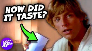 What Star Wars Blue Milk ACTUALLY Tastes Like ???? #shorts #starwars