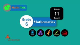 Maths Grade 6 Term 2 Lesson 11