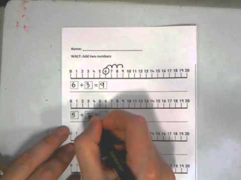 Adding & subtracting using a number line | The 1HB Blog with Mr Bryant