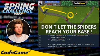 GitHub - Ajjig/codingame-spring-2022: My first attending to the spring challenges :tada::rocket:.