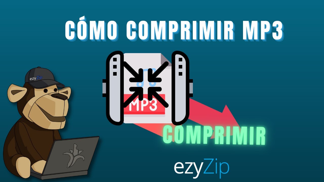 ¡Reducir tamaño de MP3 en línea! - ezyZip