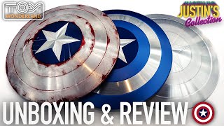 Captain America Shields Full Metal Review - Life Size Prop Replica