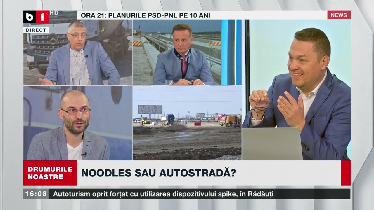 Video – Emisiunea Drumurile Noastre B1 TV – Noodles sau autostradă? Trei chinezi, sapă-n grabă ...