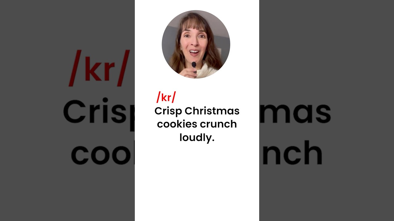 How to Blend R with Other Consonant Sounds in🎄Tongue Twisters