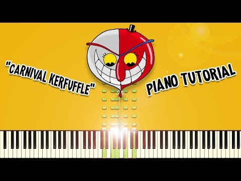 Carnival Kerfuffle (from Cuphead) – Piano Tutorial | Sheet Music Boss