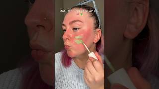 MAKE MY ROSACEA DISAPPEAR????✨???? #makeup #rosacea #colorcorrection #redness