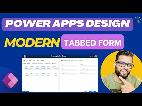 How to build Modern Tabbed Form in Power Apps #powerapps #sharepoint #design #tablist – Deepak ...