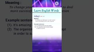 what is adapt | adapt meaning | define adapt