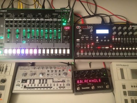 Acid Synth Jam: 7X7 Meets Devilfish TB-303 – Synthtopia
