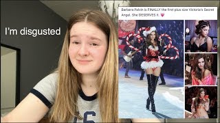 why calling Barbara Palvin "the first plus size VS angel" is disgusting