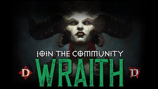 Join the Wraith Clan - Diablo IV, Diablo Immortal, Discord