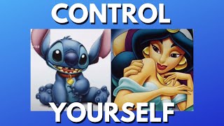 WHY IS JASMINE LOOKING AT STITCH LIKE THAT?? #shorts