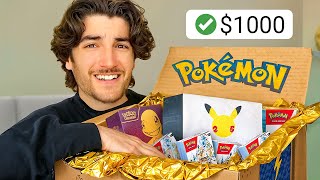 Opening a $1,000 Pokemon Mystery Box