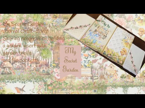 My Secret Garden Journal Craft-along! Building a garden pocket thingy ...