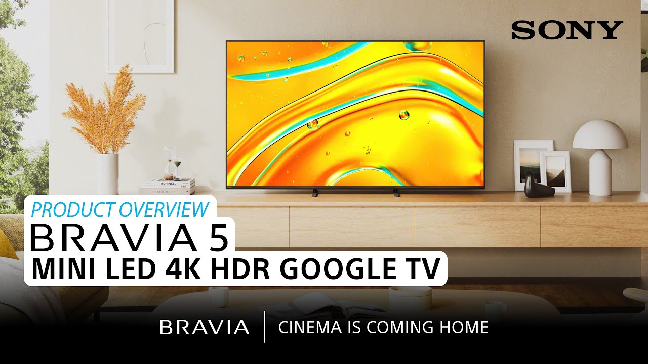 Sony BRAVIA 5 65” Class Mini LED 4K HDR Google TV (2025) | K-65XR50
