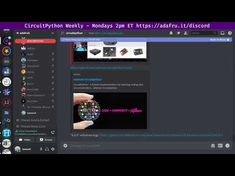 CircuitPython Weekly Meeting for September 14th, 2020 #adafruit: A New video by Adafruit ...