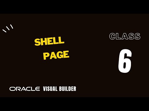 VBCS 6, Overview of Shell Page in Oracle Visual Builder page designer, vbcs shell page – BEENUM ...