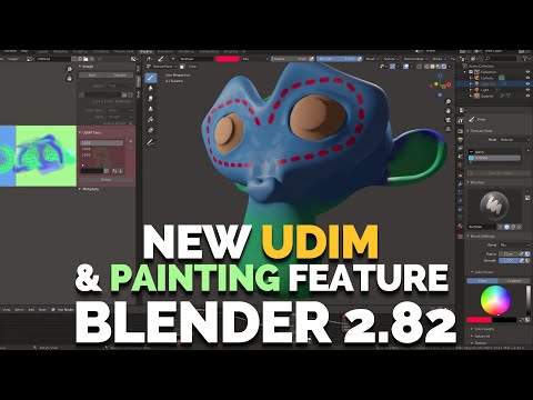 UDIM, Genesis 8, and texture painting in Blender? - Daz 3D Forums