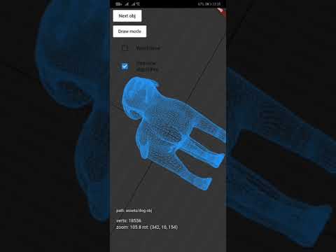 GitHub - klaszlo8207/Flutter-OBJ-3D-Viewer: Flutter obj 3d parser and viewer.