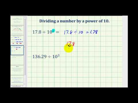 Dividing by Powers of Ten | Math Help from Arithmetic through Calculus ...
