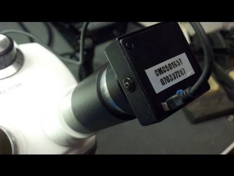 Camera Adapter For A Microscope | Hackaday