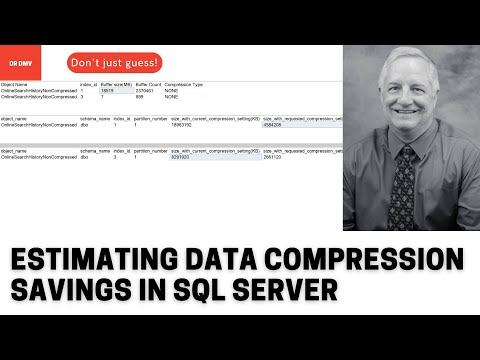Estimating Data Compression Savings in SQL Server – Glenn's SQL Server Performance
