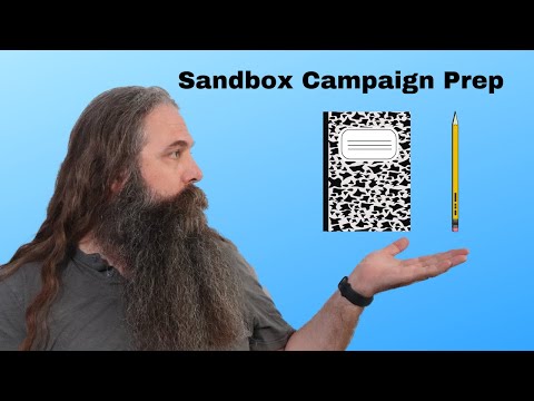 Sandbox Creation YouTube Video Series – Grumpy Wizard