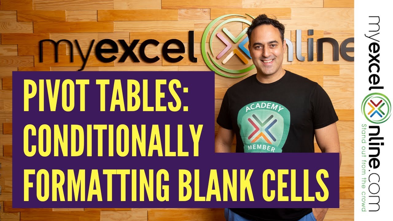Pivot Table Conditional Formatting | MyExcelOnline