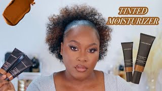 NEW LAURA MERCIER OIL FREE TINTED MOISTURIZER REVIEW ON DARK SKIN 2021
