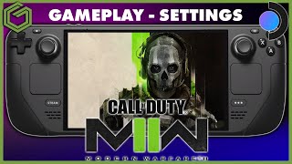 Steam Deck - Modern Warfare 2 Campaign - Gameplay & Performance on Windows 11