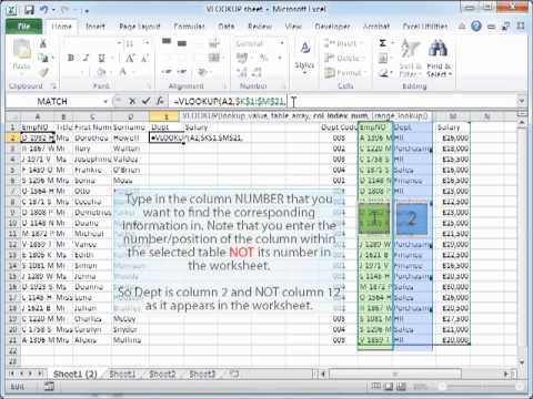 Excel – How to use the VLOOKUP Function | Excelmate