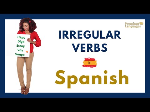 Irregular verbs (Present tense) Exercises – Spanish resources
