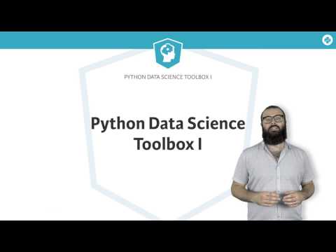 New Course: Python Data Science Toolbox (Part 1) | Analytics & IIoT