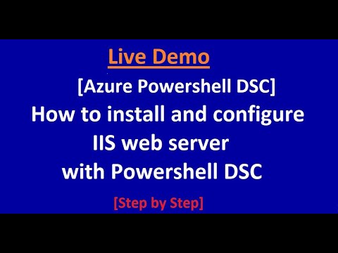 GitHub - vipin-k/Powershell-DSC-script-to-install-IIS-webserver: PowerShell DSC Template for IIS ...