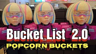 Jurassic World, Jaws,Elio,and Megan 2.0 Popcorn Buckets
