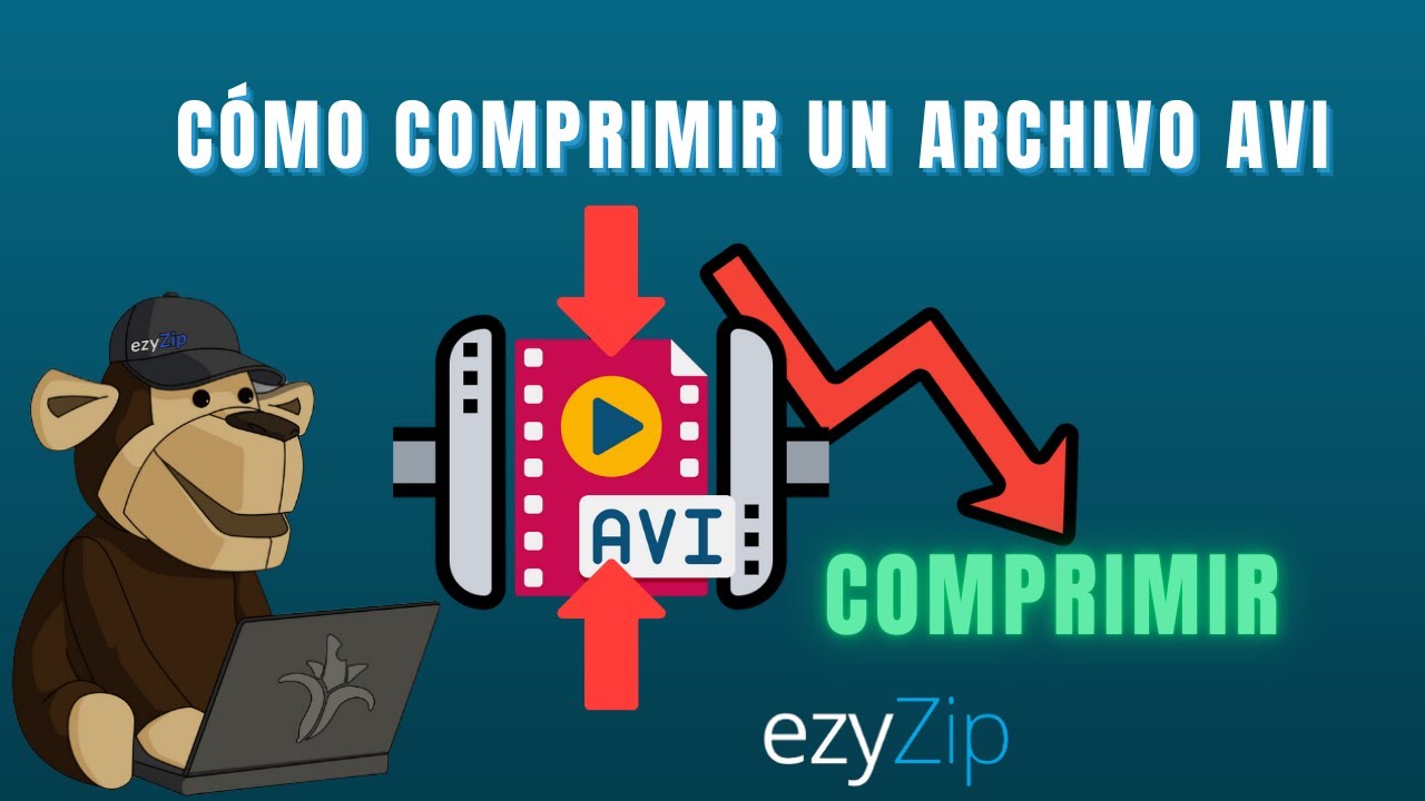 ¡Reducir tamaño de AVI en línea! - ezyZip