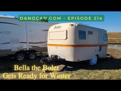 Winterizing Bella the Vintage 1978 Boler | DanOCan