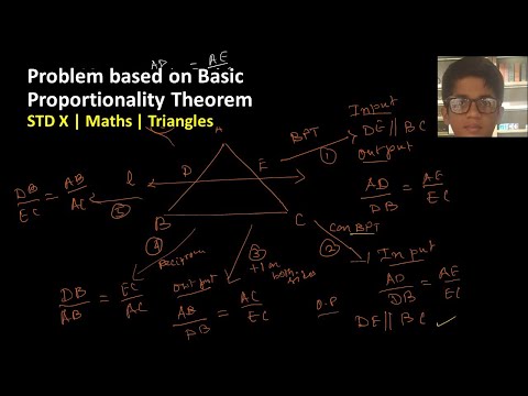 Problem based on basic proportionality theorem – Saitech Informatics