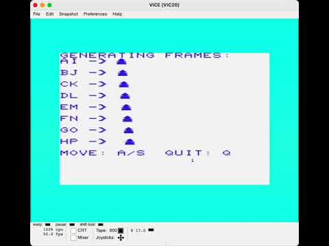 VIC-20 “smooth move” revisited. | Sub-Etha Software